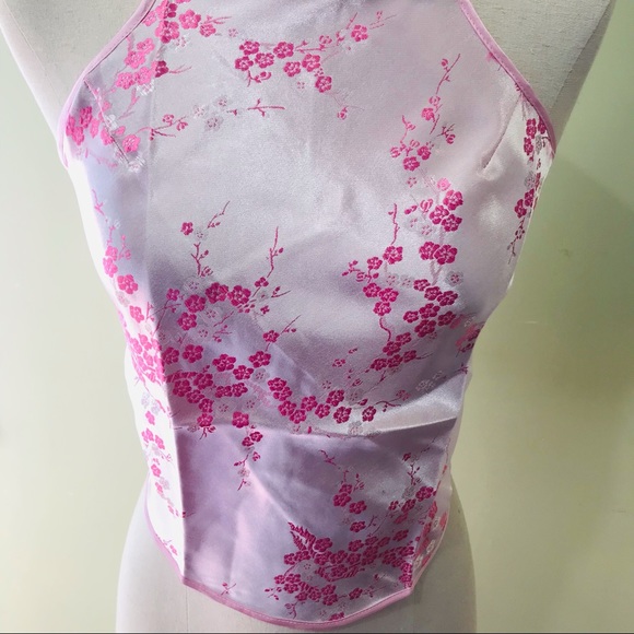 Tops | Newchinese Cheongsam Halter Crop Top | Poshmark